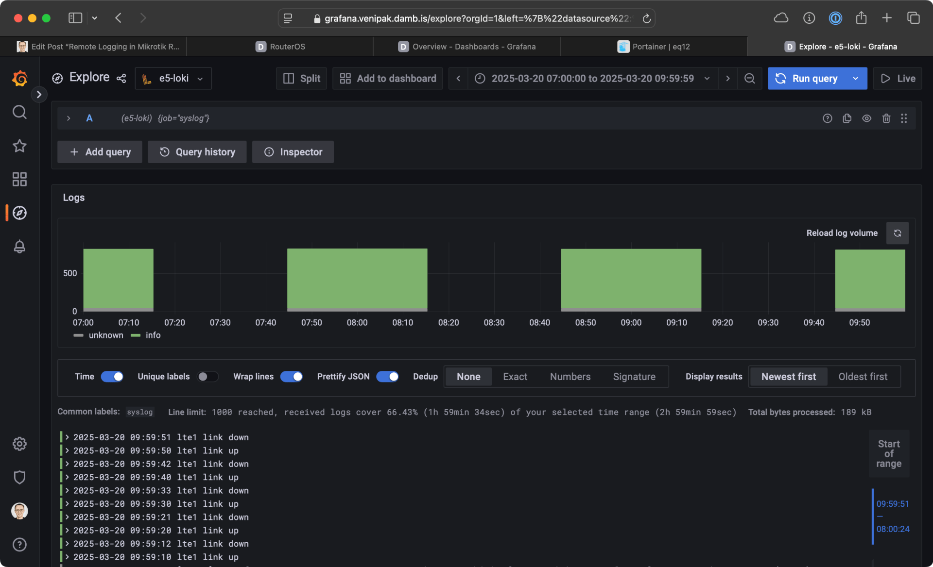 Remote Logging for Mikrotik RouterOS (Electronics, Home Automation ...